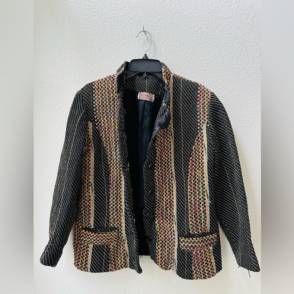 Deborah Cross | Jackets & Coats | Deborah Cross Vintage Wearable Art ...